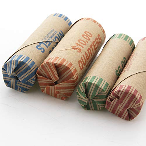 Bazic 5011 Penny Coin Wrappers, 36 Per Pack