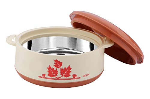 Milton Orchid Insulated Plastic Casserole Gift Set, 3-Pieces, Light Brown