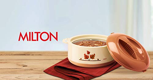 Milton Orchid Insulated Plastic Casserole Gift Set, 3-Pieces, Light Brown