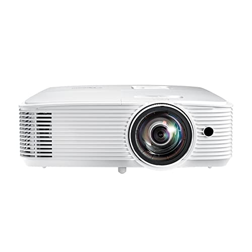 Short Throw Projector Blu-ray 3D Projector Office Home Theater 1080P Full HD Theater Projector (Color : EH412ST, Size : UK Plug)