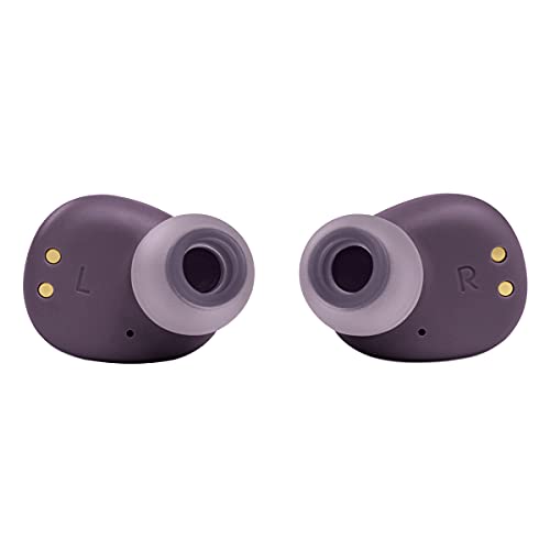 JBL VIBE 100 TWS - True Wireless In-Ear Headphones - Purple (Renewed)