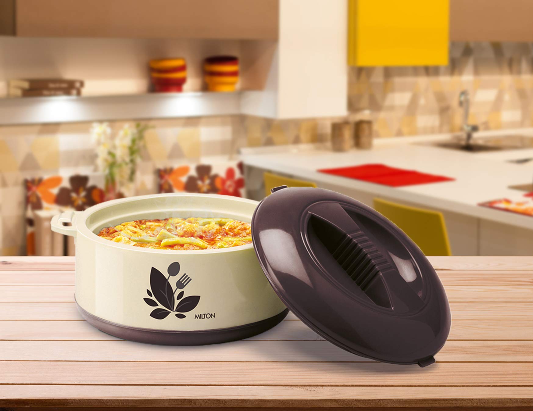Milton Orchid 1000 Casserole 790 ml, Dark-Brown