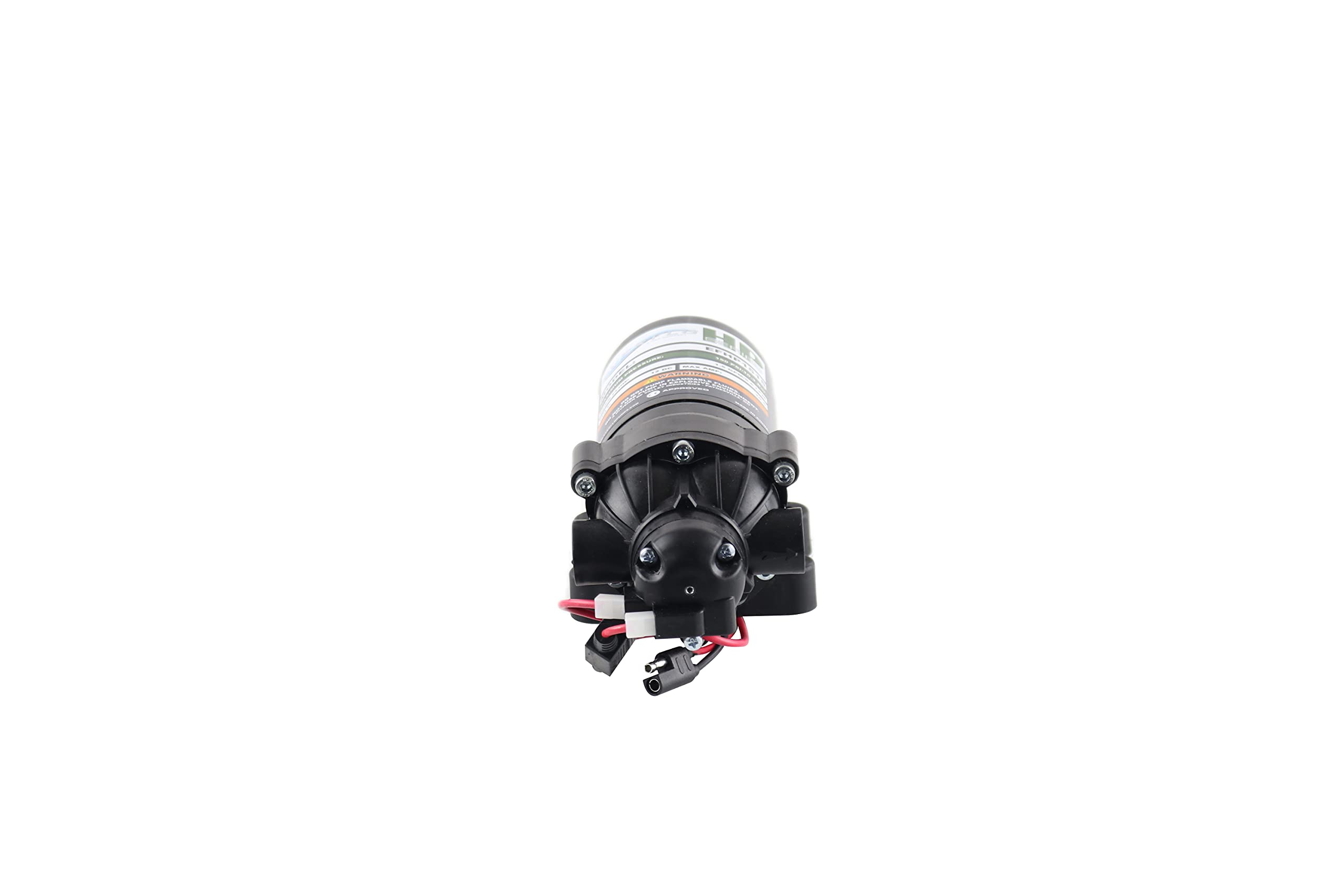 Everflo EFHP1515-BOX 12V Diaphragm Pump, Black