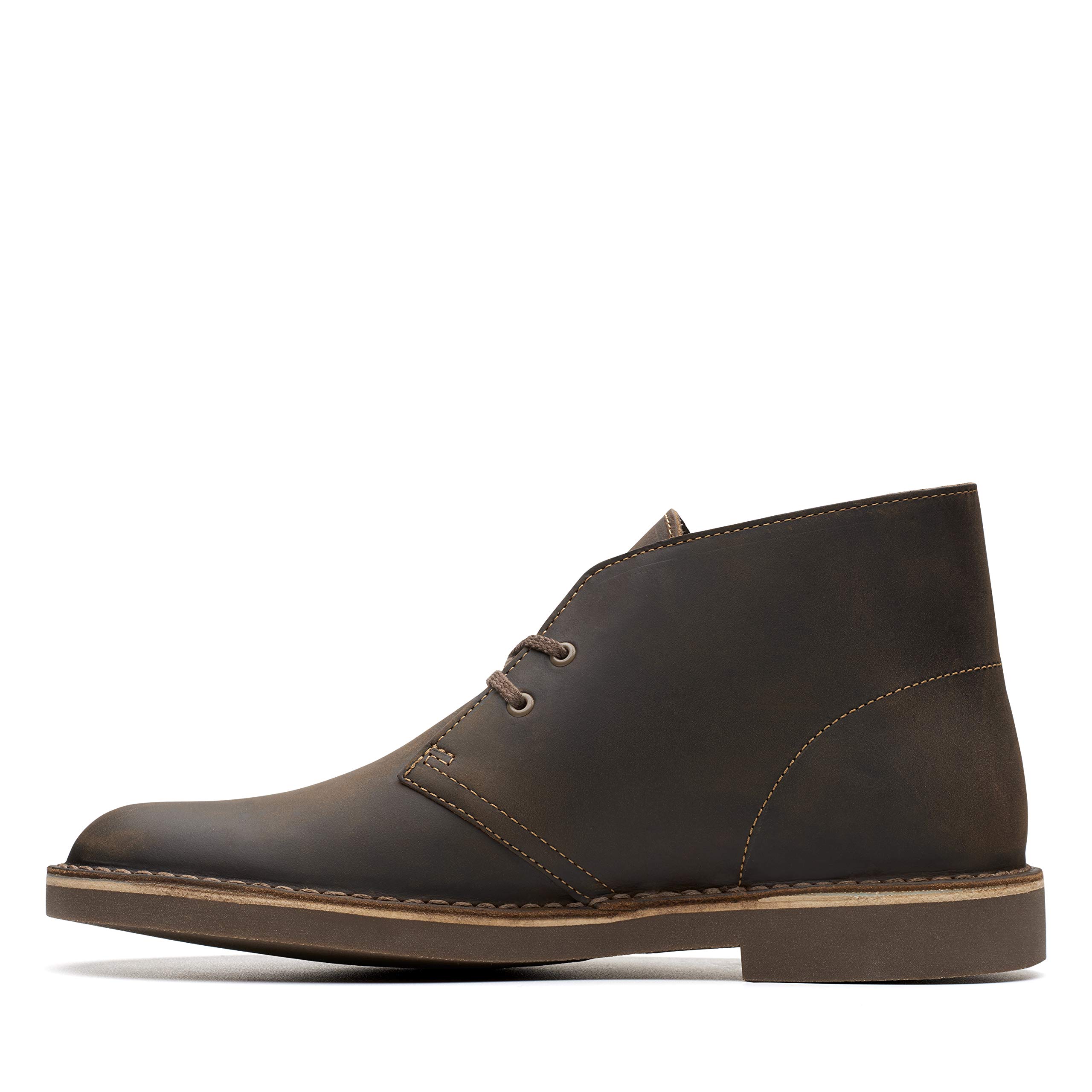 Clarks mens Bushacre 2 Chukka Boot, Beeswax, 7 US
