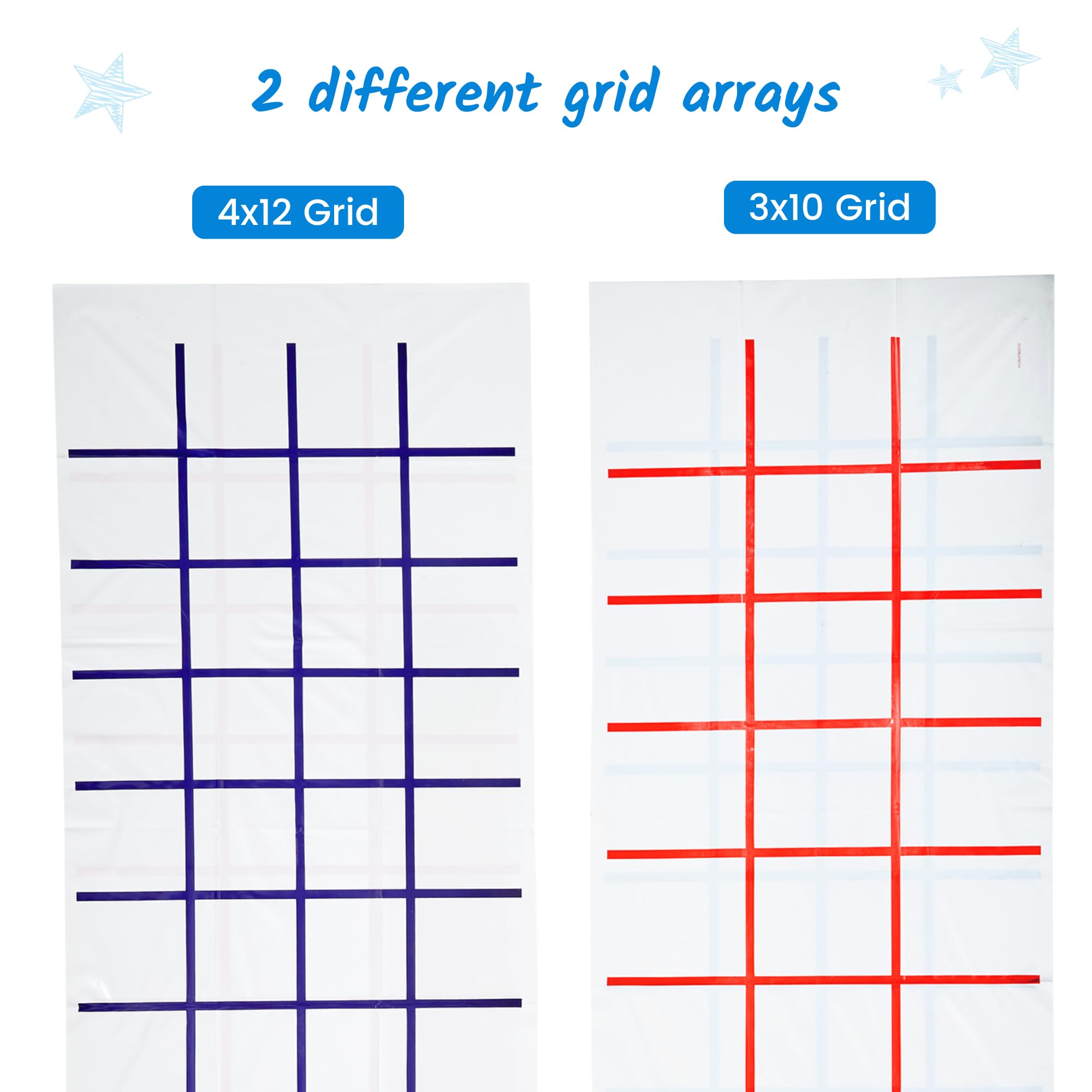 hand2mind Double Sided Floor Graphing Mat, Floor Math, Vinyl Floor Mat for School, Teacher Supplies, Math Manipulatives, Classroom Supplies for Teachers Elementary, Mat Math, School Mats