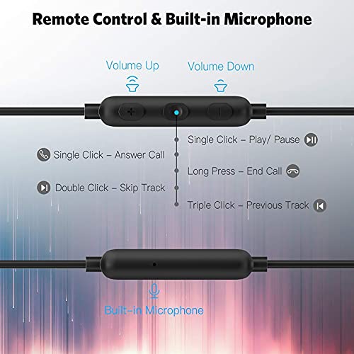USB C Headphones,Type C Earphone Hi-Fi Stereo DAC Bass Noise Cancelling Headsets in-Ear Earbuds with Mic for Samsung Galaxy S23 Ultra S22 Plus S21 FE Google Pixel 7 Pro iPad 10 OnePlus 11 10T 5G Blue