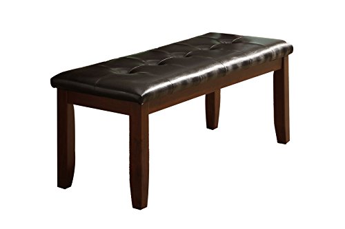 Milton Greens Stars Alicante Bench, 48 by 17 by 19-Inch, Dark Brown