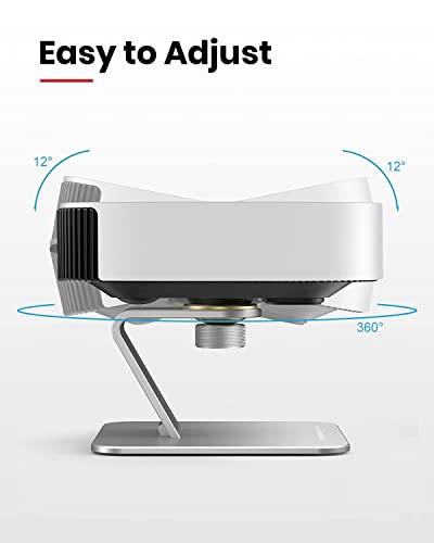 Nebula by Anker Mars II Pro 500 ANSI Lumen Portable Projector with Nebula Desktop Stand for Projectors, 360° and Height Adjustment