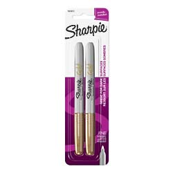 SHARPIE MARKER GOLD 2PK