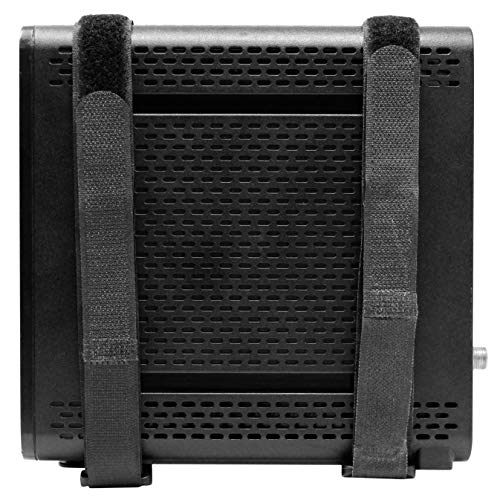 HumanCentric Universal Wall and VESA Mount, Adjustable Strap Mount for Small Computers, UPS Units, Cable Boxes, Modems and Other Electronic Devices, Mounts on The Wall or Back of a Computer Monitor