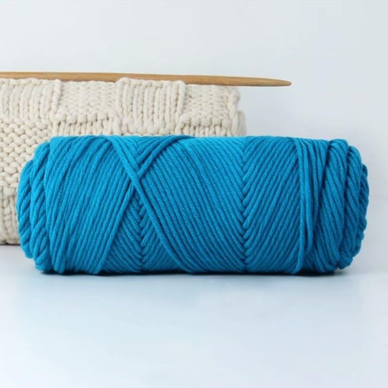 Soft Milk Cotton Knitting Wool Ball for DIY Hat and Scarves β Hand Weaving Technique - Crocheted Yarn Ball (Color : QRM-31)