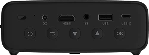 Philips PicoPix Micro 2TV, DLP Portable Projector, Android TV, up to 4h Battery Life, HDMI, USB-C
