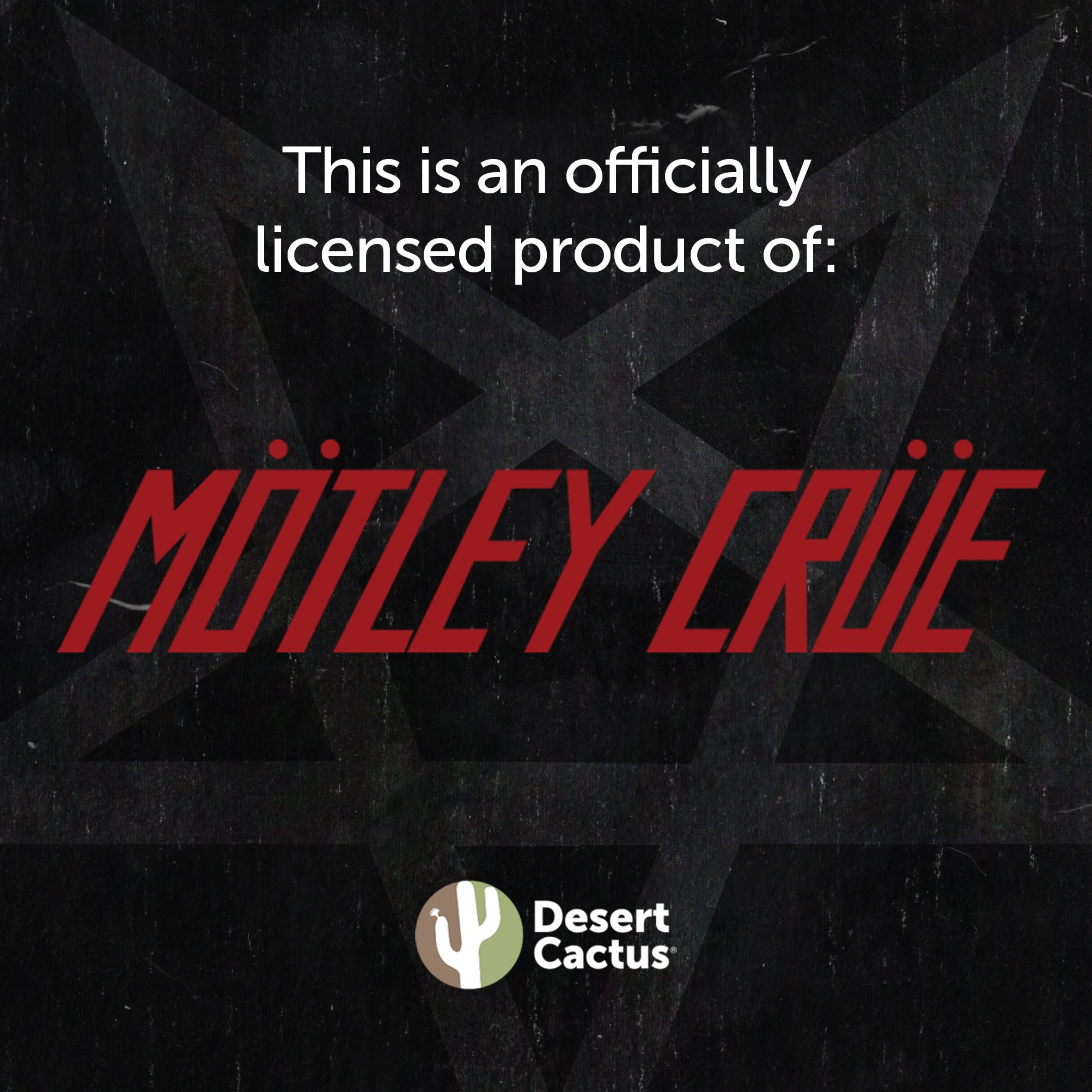 Desert Cactus Motley Crue Poster 24 inches by 36 inches Decoration Room (Design 14)