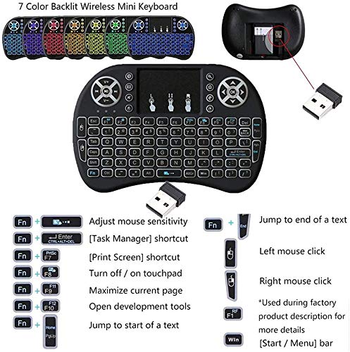Android 10.0 TV Box,Android TV Box 4GB RAM 32GB ROM with Quad-Core 64bit,Supports 2.4G/5GHz Dual WiFi/BT5.0/ 6K/4K Ultra HD/3D/ H.265 Smart Android TV Box with Backlic Keyboard