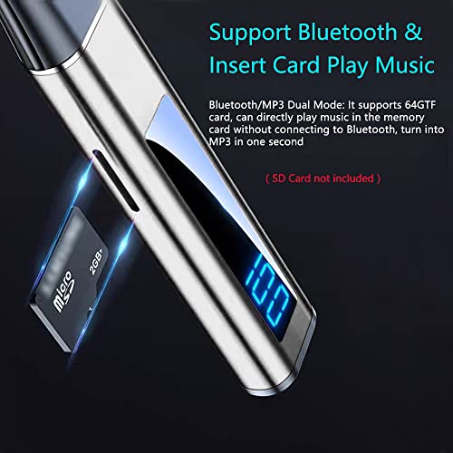 Neck-Mounted Earphones Wireless Sports Bluetooth Earbuds bass Boost in-Ear Noise Isolation,Magnetic Neckband earhooks Bluetooth Headphones with mic,80 Hours Playback,LED,USB-C (Blue)