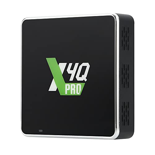 Ugoos X4Q Pro Android 11 Amlogic S905X4 TV Box 4GB RAM 32GB ROM 2.4G/ 5G Dual WiFi BT5.1 USB 3.0 Ethernet 1000M Supports AV1 4K HDR Set Top tv Box