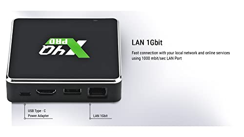 Ugoos X4Q Pro Android 11 Amlogic S905X4 TV Box 4GB RAM 32GB ROM 2.4G/ 5G Dual WiFi BT5.1 USB 3.0 Ethernet 1000M Supports AV1 4K HDR Set Top tv Box