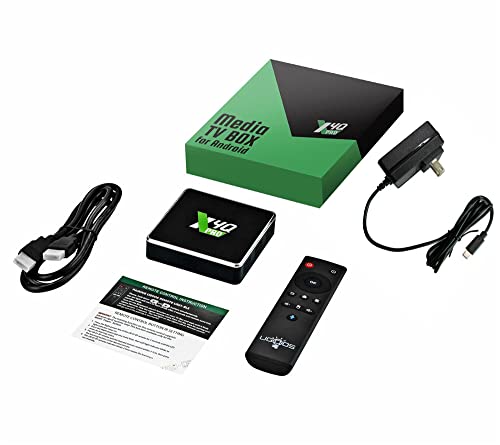 Ugoos X4Q Pro Android 11 Amlogic S905X4 TV Box 4GB RAM 32GB ROM 2.4G/ 5G Dual WiFi BT5.1 USB 3.0 Ethernet 1000M Supports AV1 4K HDR Set Top tv Box