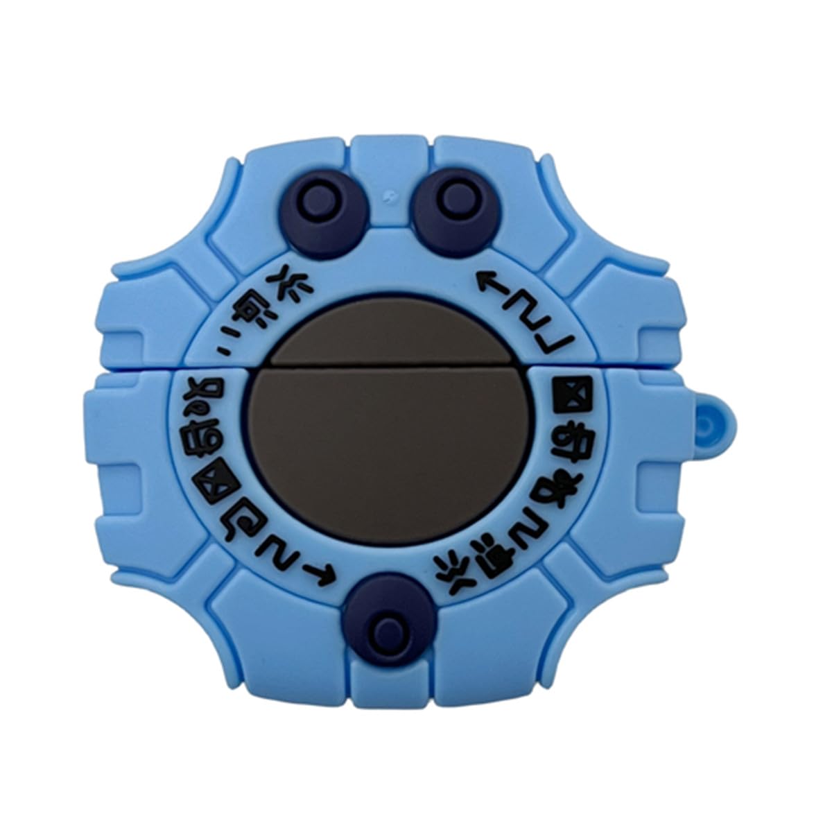 AOLABOKY Earphone Case for Sony WF-1000XM5/WF-1000XM4,Cute Cartoon Digimon Monster Digivice Soft Silicone Shockproof Protective Cover with Keychain (WF-1000XM5)