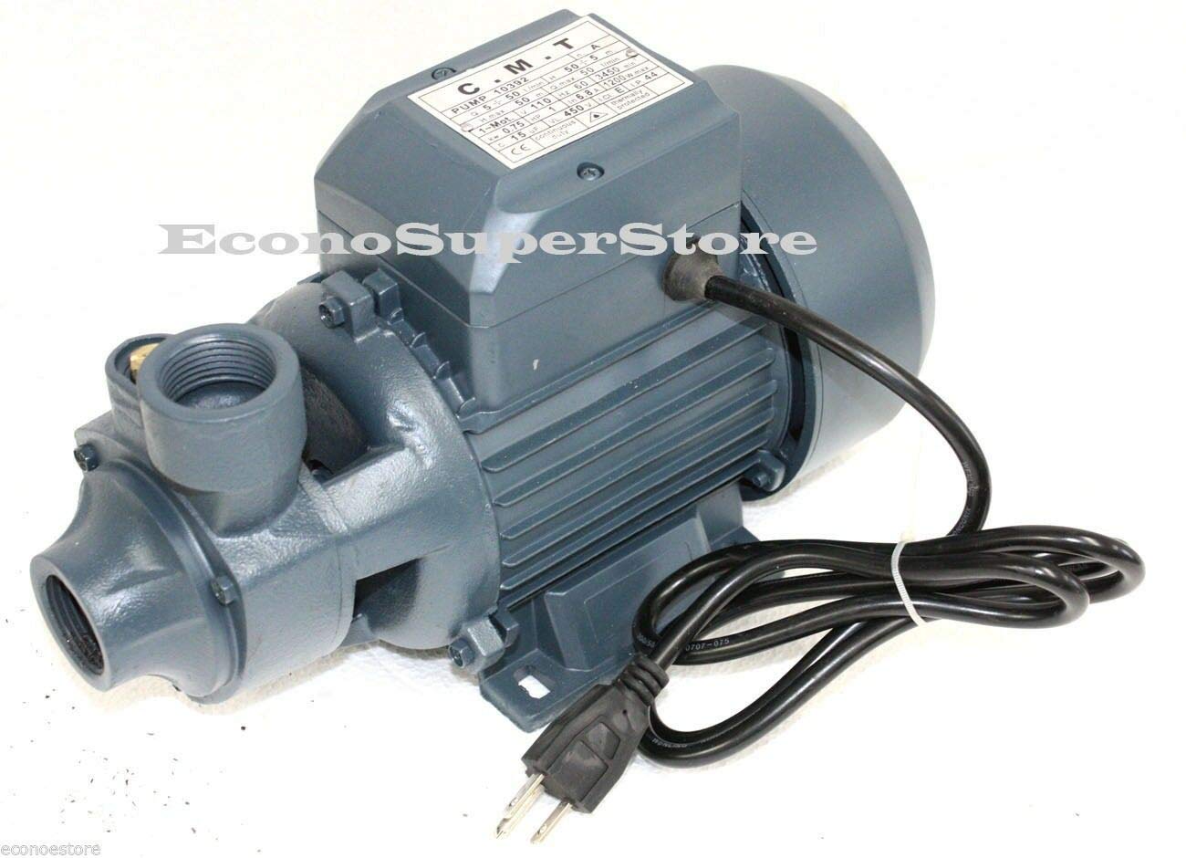 9TRADING Lift 26ft 1HP 110V Clear Water Pump 13GPM 4 Pool Pond Centrifugal Transfer Pump