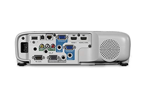 Epson PowerLite 107 LCD Projector - White, Gray