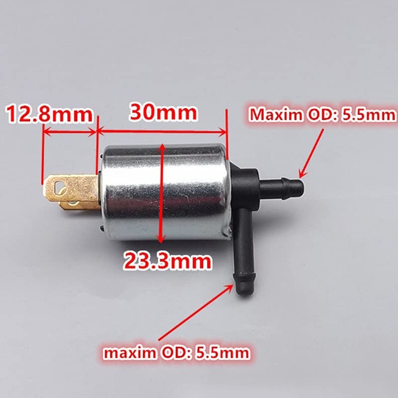 Submersible Sump Pump Diameter 5.5mm 12V 24V 50mA Solenoid Valve Normally Closed Micro Air Valve Water Valve Transfer Pump