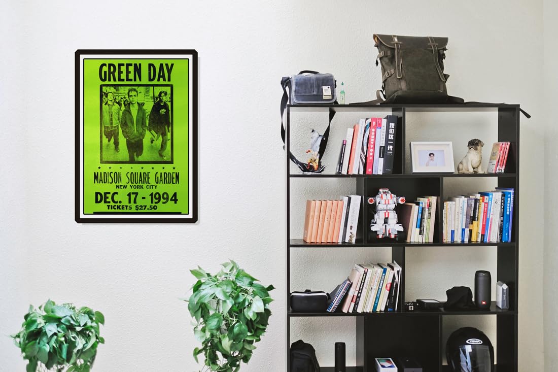 Green Day Concert Poster, NYC, Madison Square Garden, New York City, Green Day - Art Print