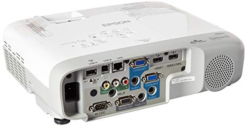 Epson PowerLite 107 LCD Projector - White, Gray