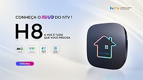 2023 H8 IPTV Brazil htv8 htv Box 2023 IPTV Brazil Advanced Version with Ultra Clear Resolution Videos, On-Demand Programs, Easy Set-up, WiFi/Bluetooth Supported