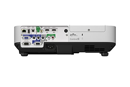 Epson V11H819020 PowerLite 2140W LCD Projector, Black/White
