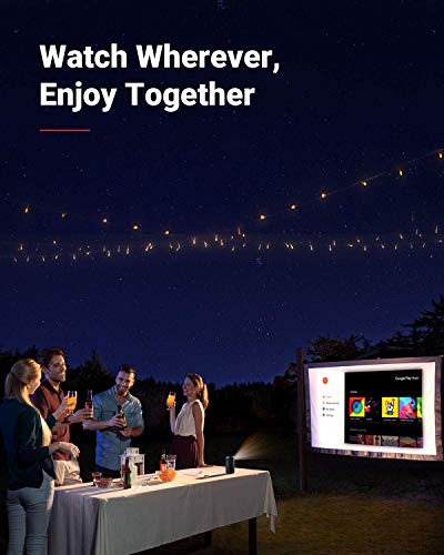 Anker Nebula Capsule II with Adjustable Tripod Stand, Compact, Aluminum Alloy Portable Projector Stand