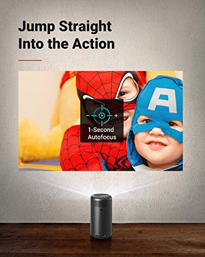 Anker Nebula Capsule II with Adjustable Tripod Stand, Compact, Aluminum Alloy Portable Projector Stand