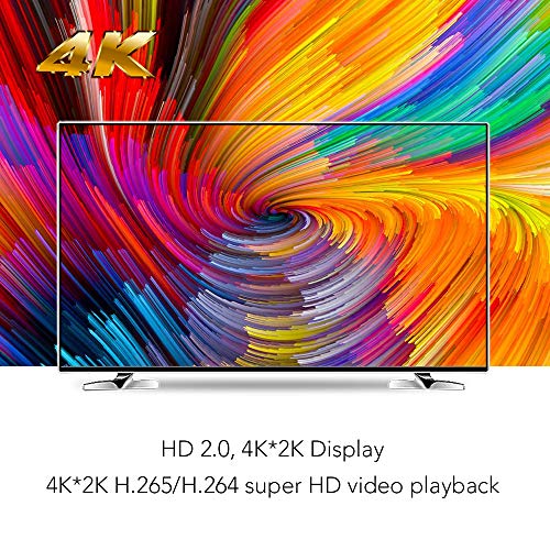 Shiningworth MXQ Android TV Box, Android 7.1 TV Box Amlogic S905W Quad Core 1G+8G WiFi 2.4GHz HD 4Kx2K Smart TV Media Player for Home Entertainment