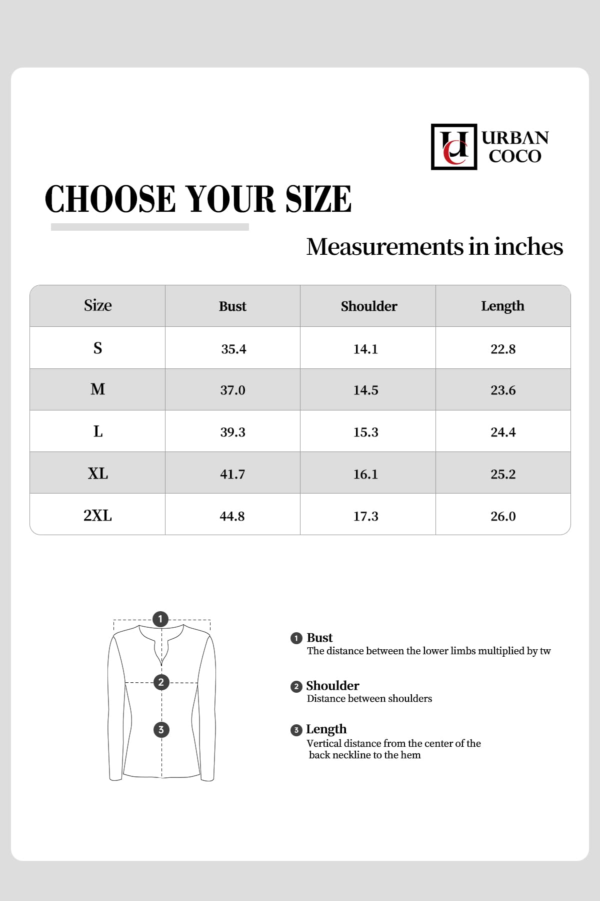 Urban CoCo Women's Long Sleeve Crew Neck Button Down Knit Cardigan Sweater (S, Black)