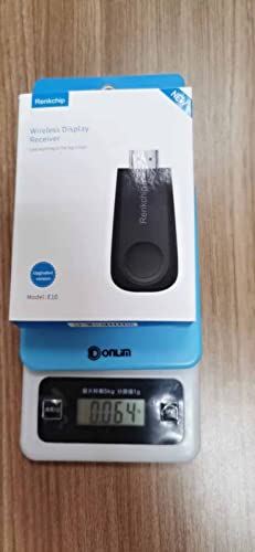 Charella #MAbW99 Wireless Display Adapter/Receiver Support Mirror Phone/Tablet/Laptop to HDTV Supports Select Android & Windows Device