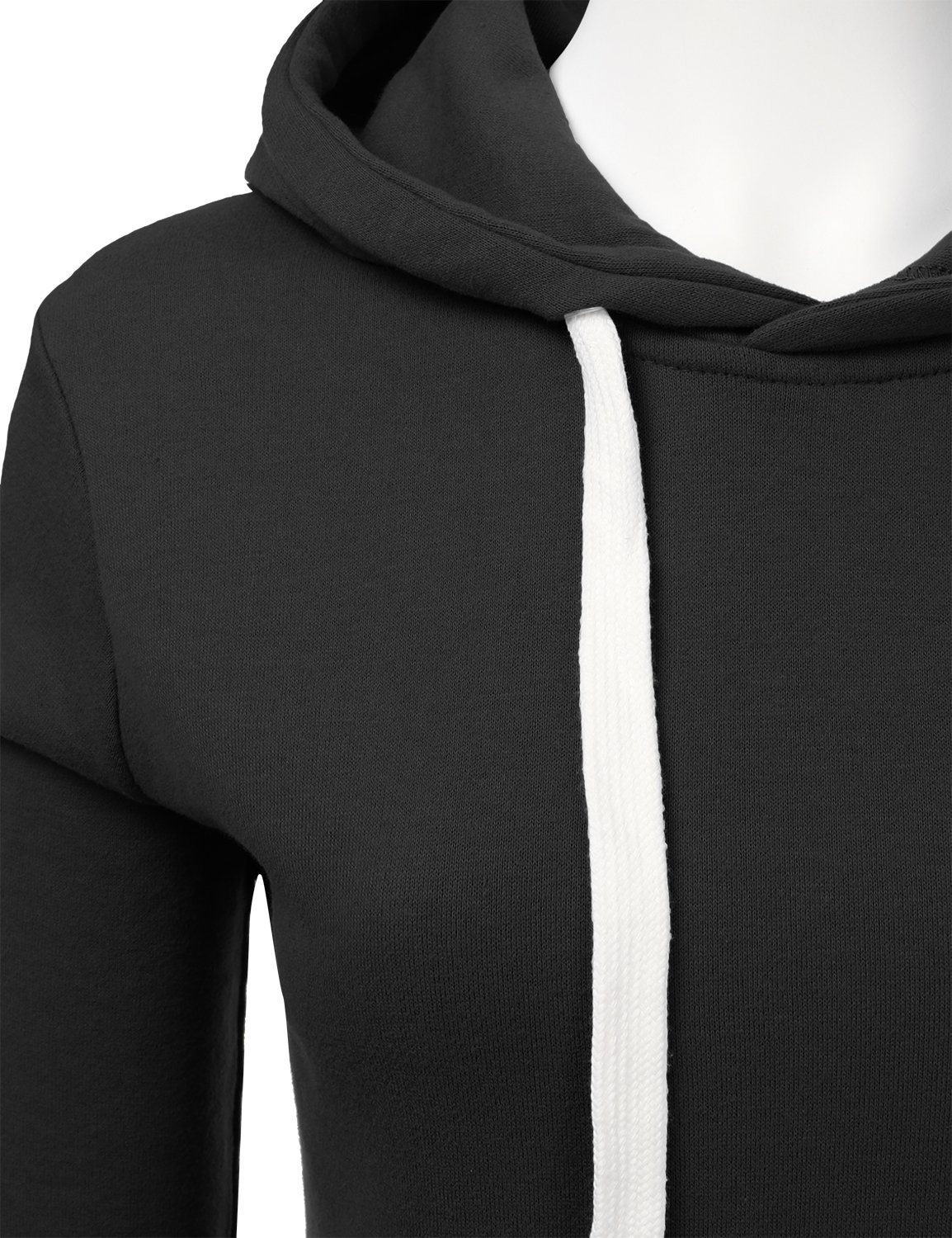 DOUBLJU Basic Lightweight Pullover Sweater Top Essential Comfy Casual Hoodie Sweatshirt for Womens Clothes with Plus Size