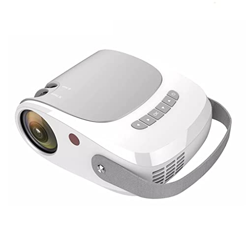 QFWCJ HD Home Theater Video Projector, HDMI USB PC 1080p Gaming Movie Projector Supports AC3 (Color : V5 Multimedia, Size : 19 * 15.5 * 8mm)