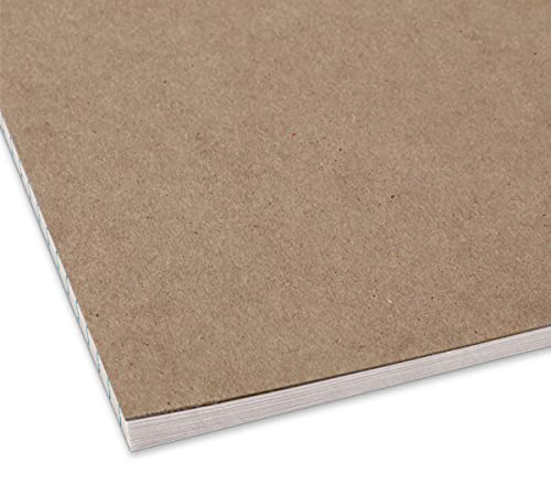 Amazon Basics Wide Ruled 8.5 x 11.75-Inch Lined Writing Note Pads - 12-Pack (50-sheet), White