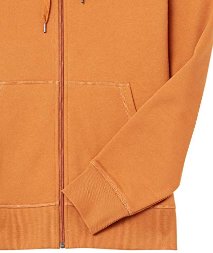 Amazon Essentials Men's Full-Zip Fleece Hoodie (Available in Big & Tall), Nutmeg, XX-Large