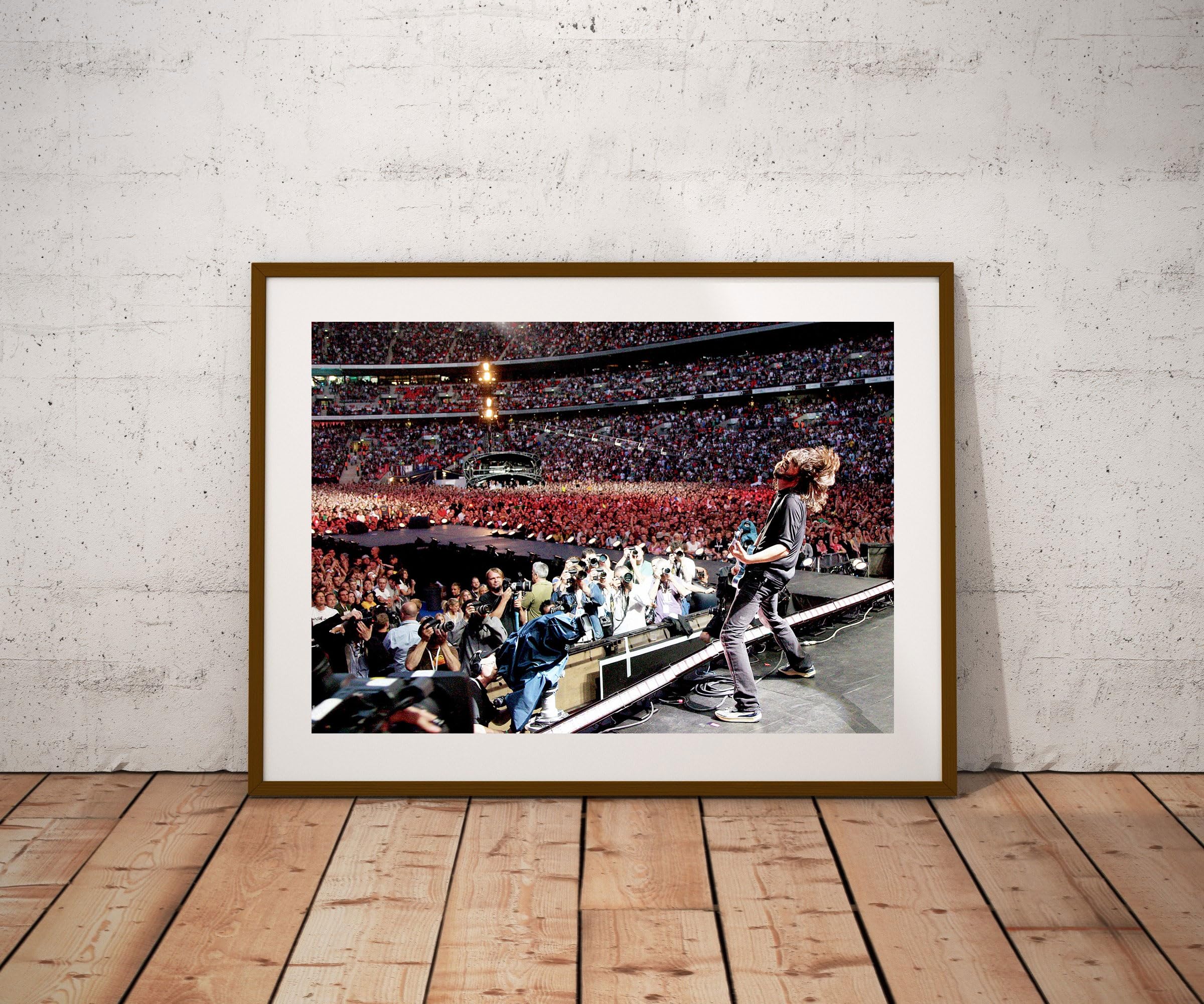 Dave Grohl Poster 13x19 Inches | Ready to Frame for Office, Living Room, Dorm | Foo Fighters | Nirvana