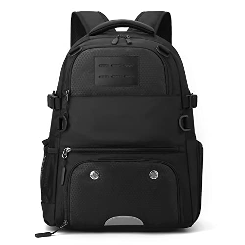 TARVIT Bowling Roller Bags Backpacks with Shoe Compartment School Laptop Bag Students Large Splicing Rucksack for Outdoor Sports Travel