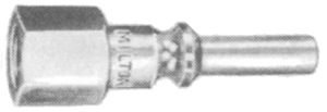 Milton Industries S-792 1/4 Npt Female L-style Coupler 2 Pack