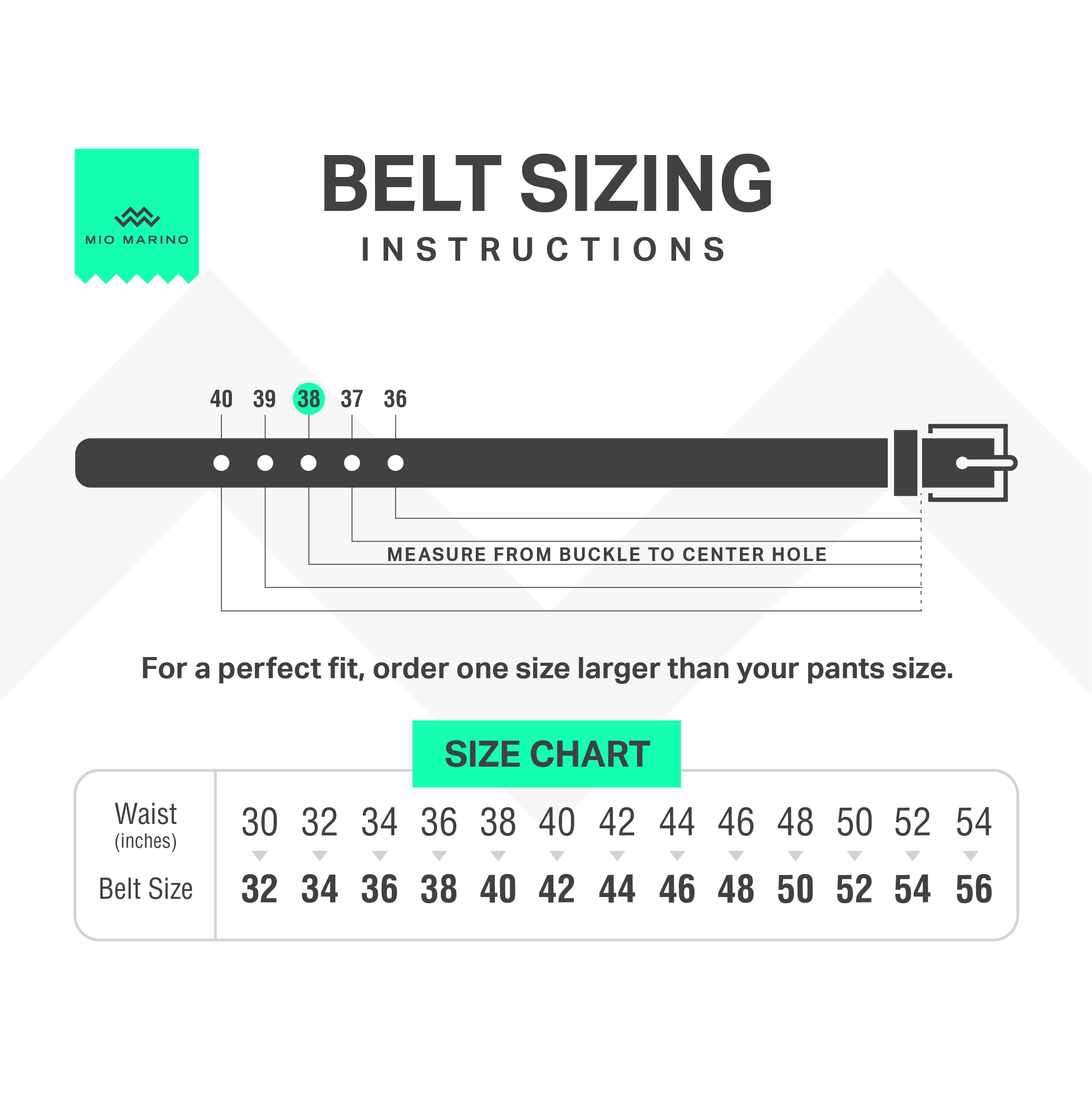 Marino’s Premium Belt Men, Genuine Leather Dress Belt for Men, Casual Mens Belt in Gift Box
