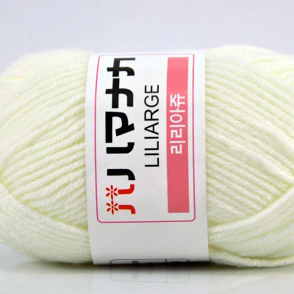 Double Knitting Yarn 25G Crochet Yarn Craft Making Knitting Yarn Balls Perfect for Arts & Crafts Random Color Dependable Performance Black