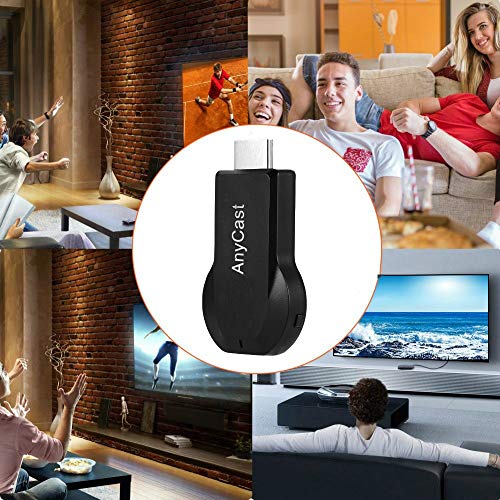 Anycast Plus HDMI Wireless Display Receiver, SmartSee Airplay MiraCast Adapter DLNA Streaming Stick Cast iOS Mac Android Phone Screen to HD TV Thanksgiving Christmas Day Gift