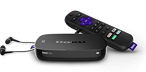 Roku 4670RW Ultra 4K HDR w/Premium JBL Headphones Streaming Media Player