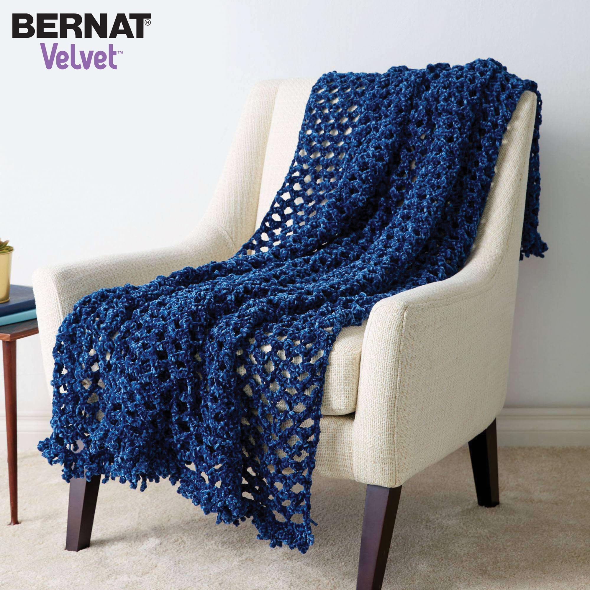 Bernat Velvet Pine Yarn - 2 Pack of 10.5oz/300g - Polyester - #5 Bulky - 315 Yards - Knitting & Crochet