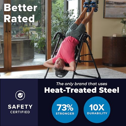 TEETER EP-560 Ltd. Inversion Table for Back Pain, FDA-Registered, UL Safety-Certified, 300 lb Capacity (EP -560 Ltd.)