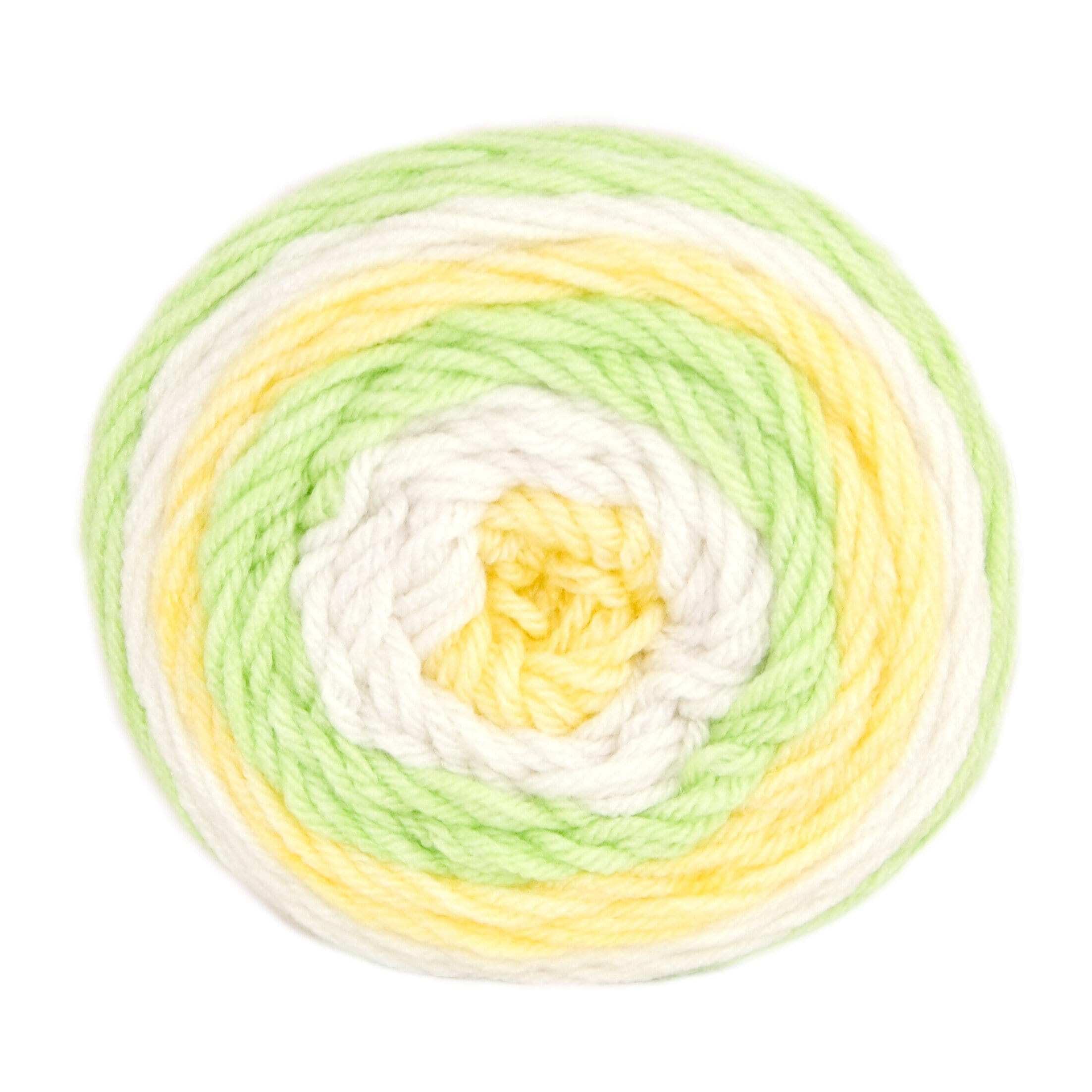 Premier Yarns Sweet Roll Yarn, Ideal Yarn for Crocheting and Knitting, Medium-Weight and Self-Striping Yarn, Made of Acrylic, Honey Lavender, 5 oz, 245 yards