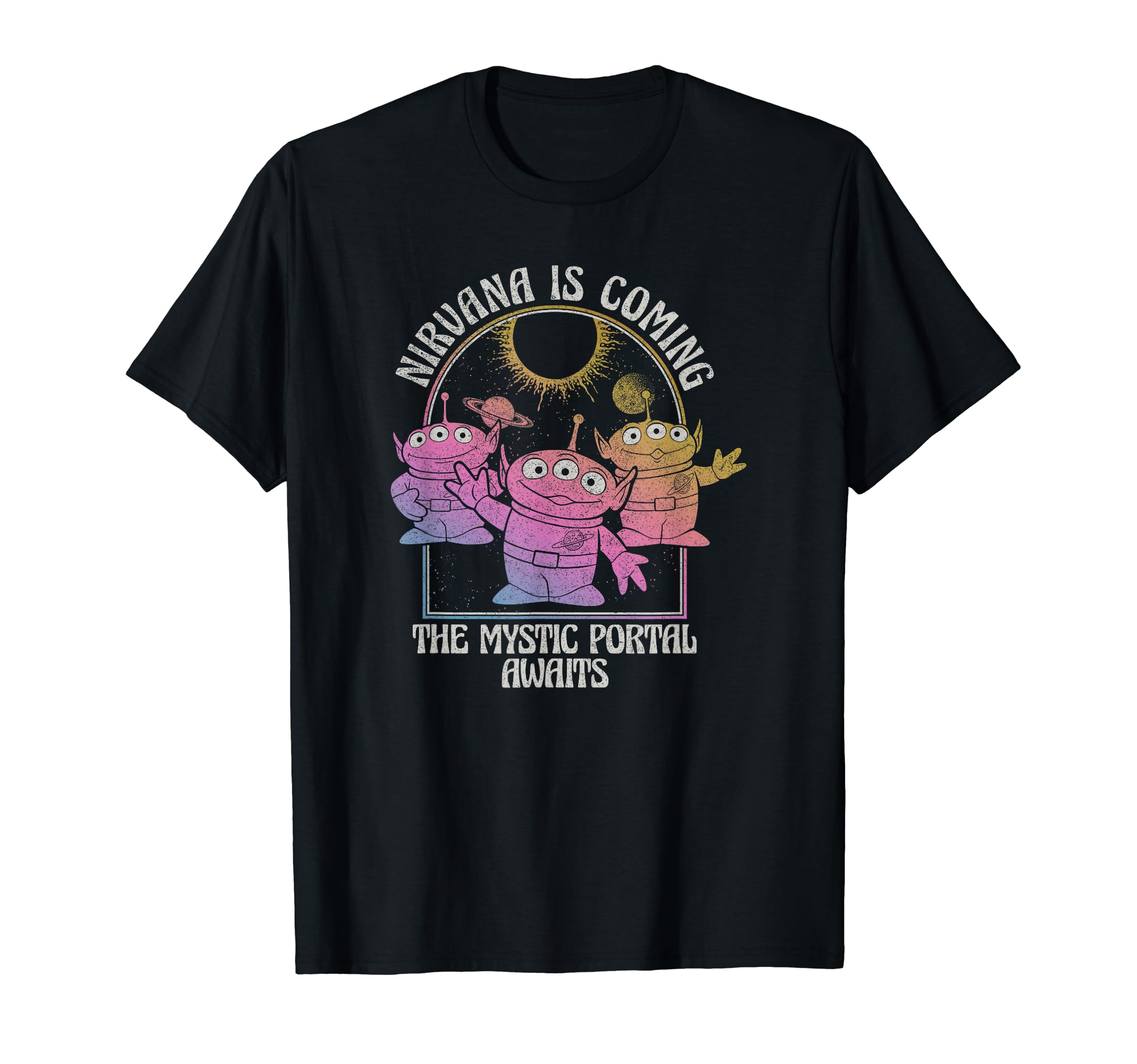 Disney Pixar Toy Story Aliens Nirvana Is Coming Vintage T-Shirt